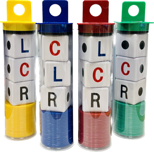 LCR® Left Center Right™ Dice Game - Junior Size – Dicegames.com