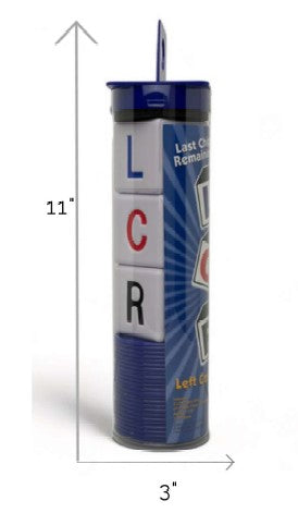 LCR® Left Center Right™ Dice Game - Junior Size – Dicegames.com